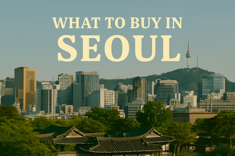 What to Buy in Seoul: 15 Stylish, Savory & Totally Unique Korean ...