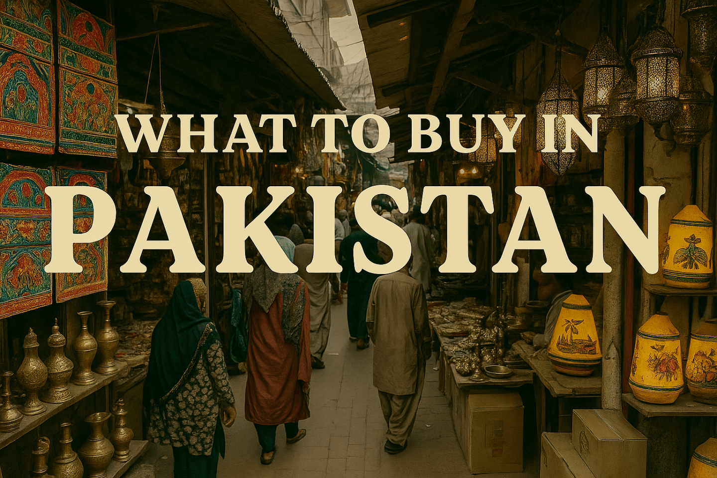 What to Buy in Pakistan: 15 Souvenirs Full of Craft, Color & Heritage ...