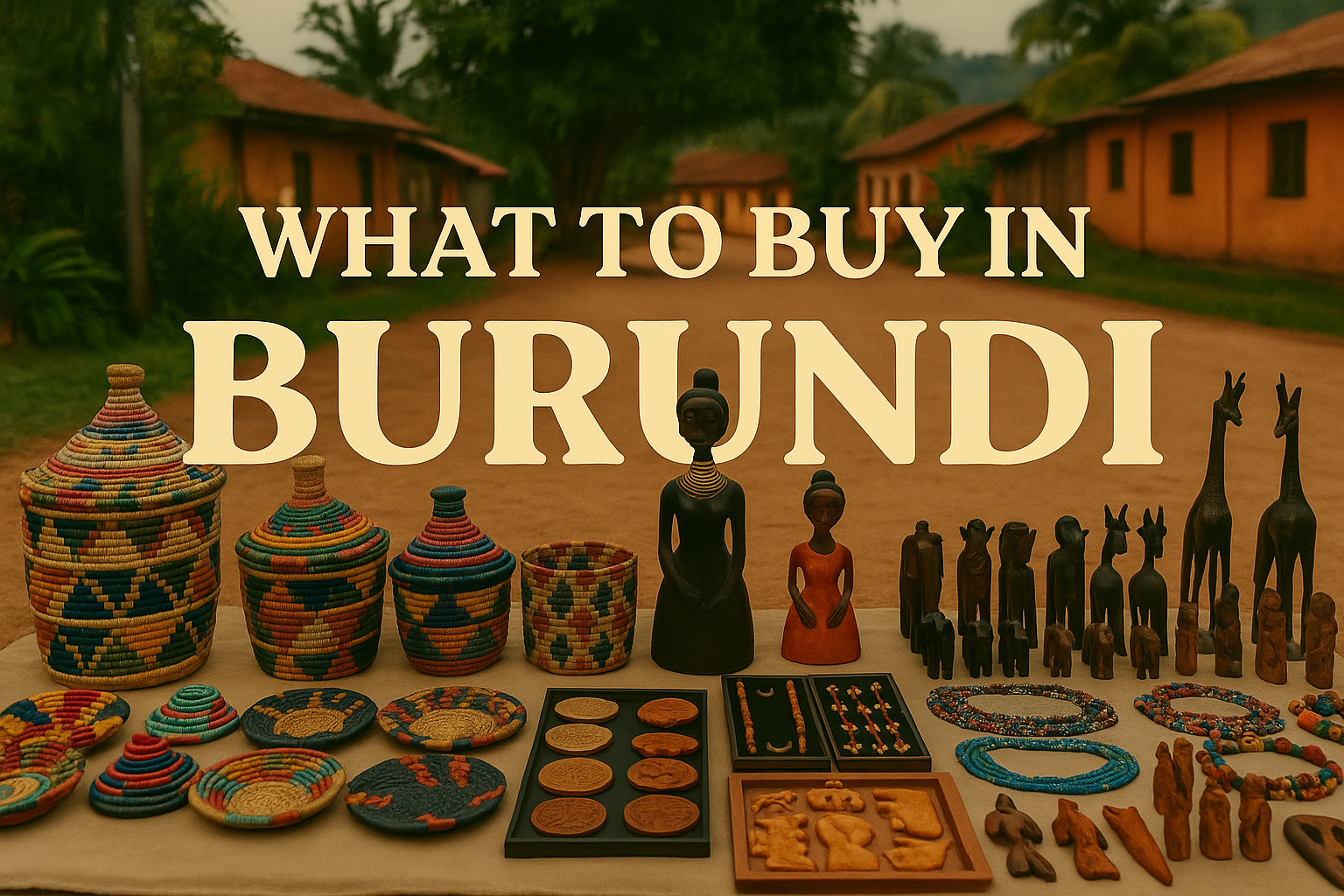 What To Buy In Burundi 10 Souvenirs That Reflect Its Vibrant Culture
