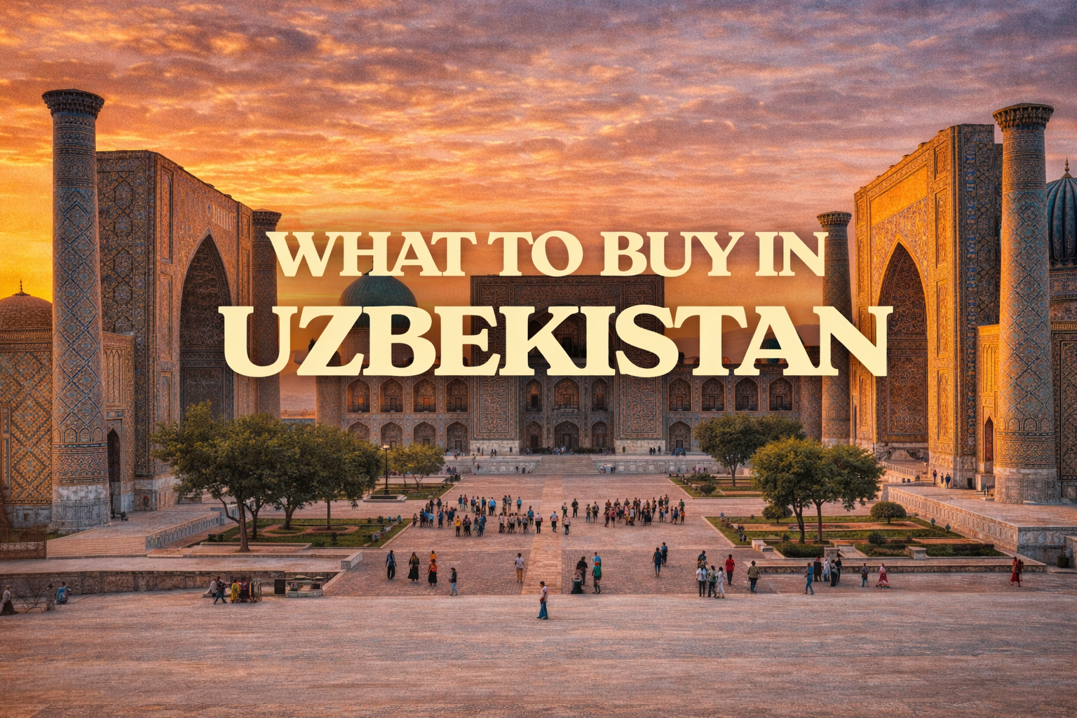 What to Buy in Uzbekistan: Souvenirs That Reflect Its Rich Heritage ...