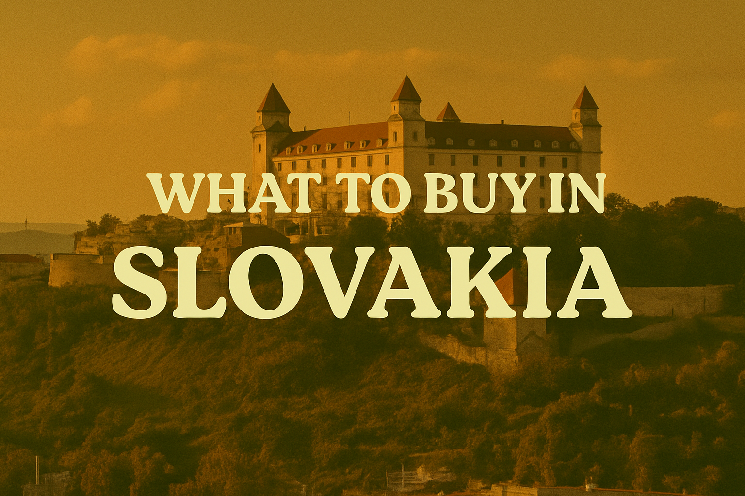 What to Buy in Slovakia: Souvenirs That Capture Its Rich Heritage ...