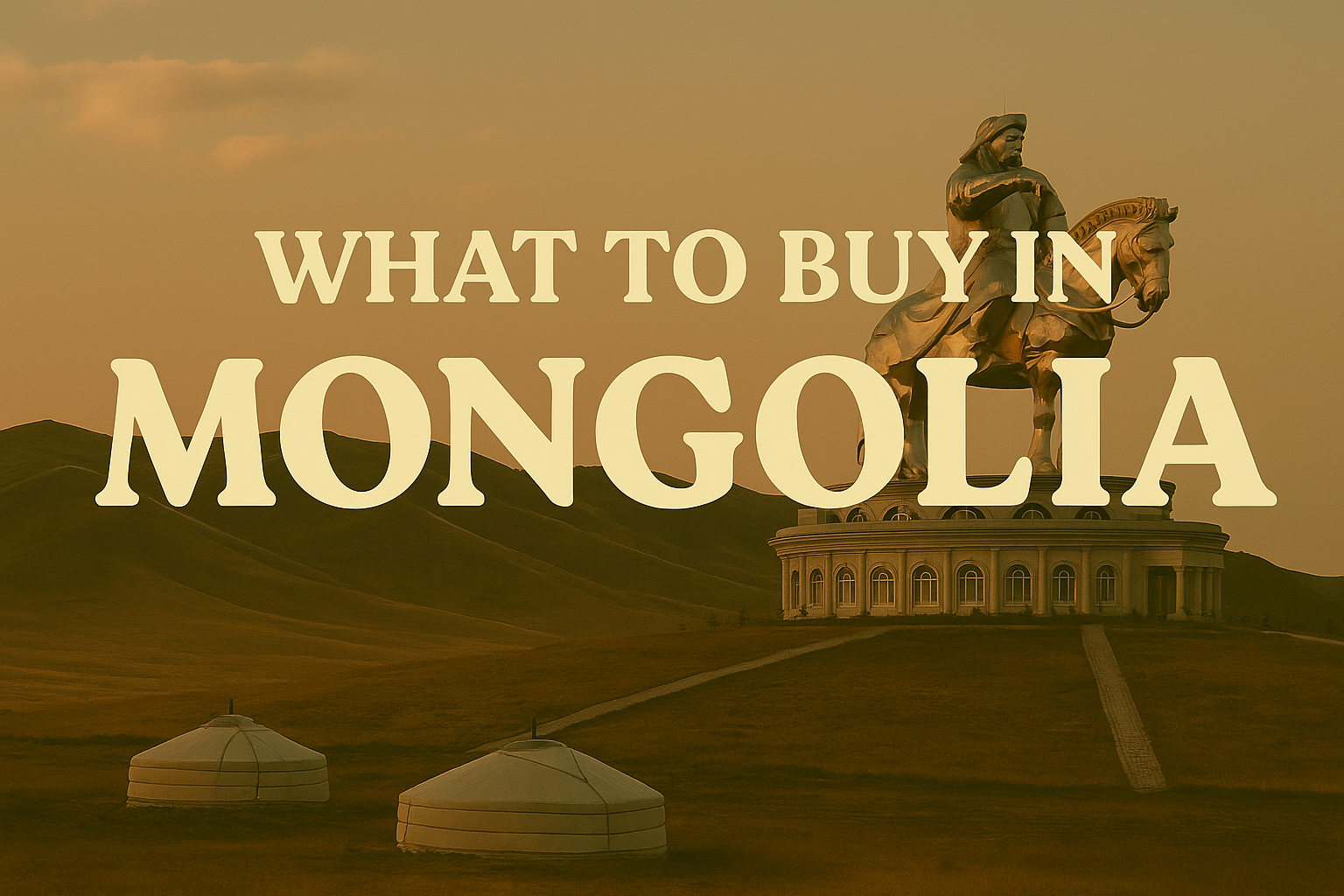 What to Buy in Mongolia: Souvenirs That Capture Its Nomadic Spirit ...