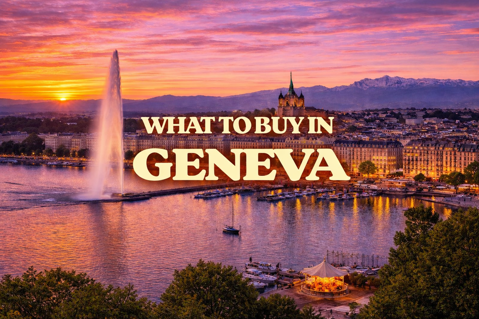 What to Buy in Geneva: Souvenirs & Gifts Worth Bringing Home – Souvenir ...