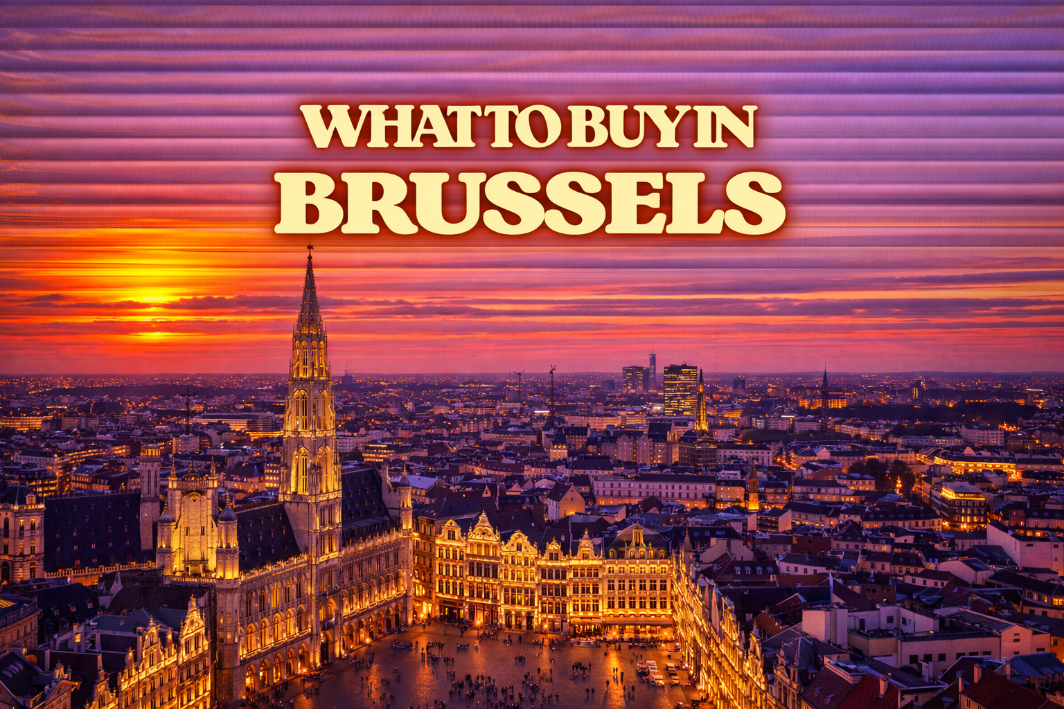 What to Buy in Brussels: Gifts & Souvenirs Worth Bringing Home ...